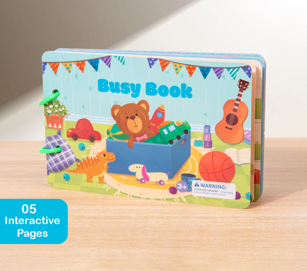 Busy Book for Kids [Early Learning & Educational Picture Book] – Little ...